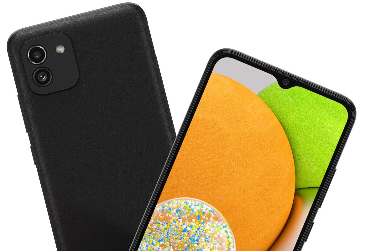 CELULAR SAMSUNG A03 (4+64GB) COLOR:BLACK Precio especial contado $149 ...